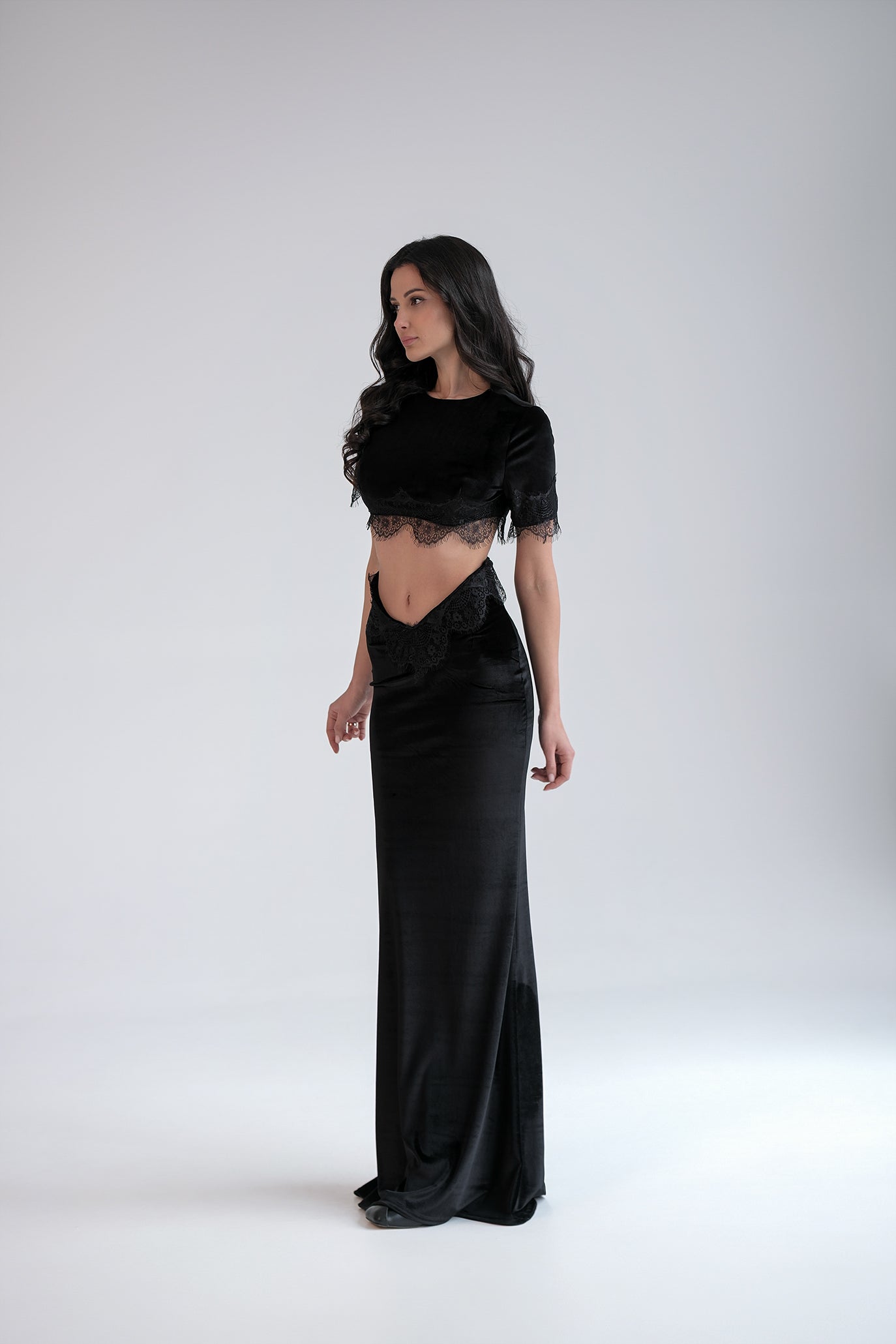 Топ с акценти от дантела: Jade